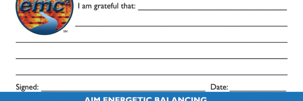 EMC² Energy Goal Cards | AIM Program of Energetic Balancing